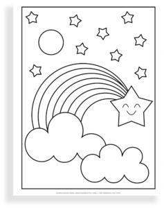 80+ Rainbow Coloring Pages Kids Will Love