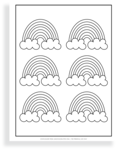 80+ Rainbow Coloring Pages Kids Will Love