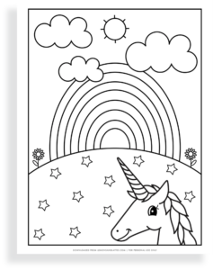 80+ Rainbow Coloring Pages Kids Will Love