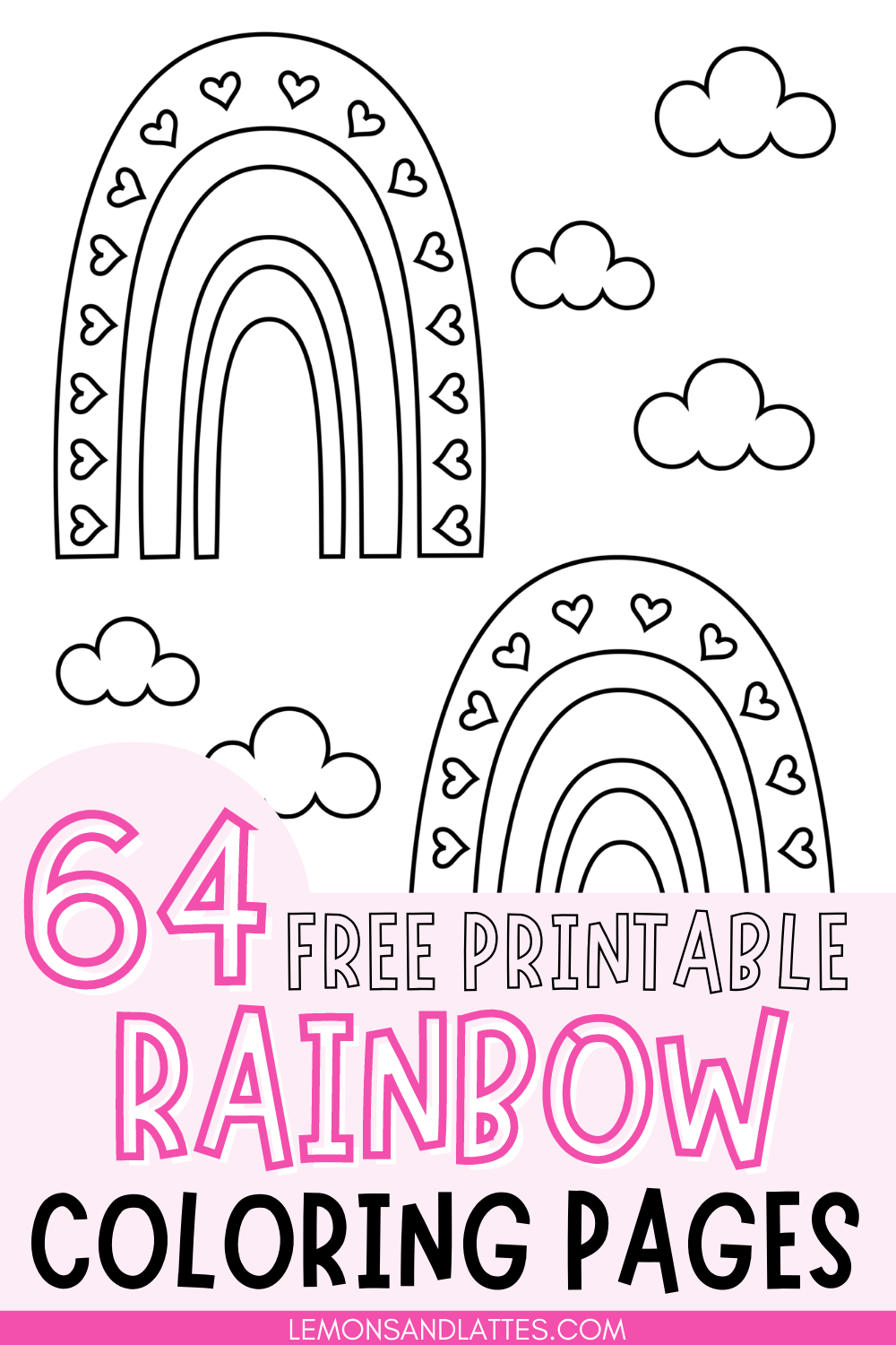 Rainbow Coloring Pages Kids Will Love