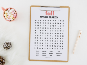 Free Printable Halloween Word Search Puzzles for Kids