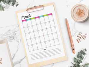 Cute Monthly Reading Logs (Free Printables)