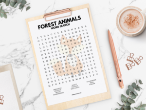 Printable Easter Word Search Puzzles for Kids