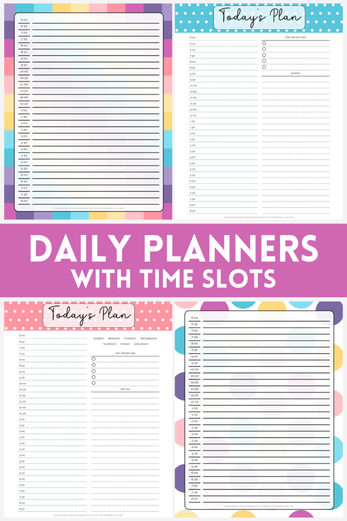 daily-schedule-time-slots-pin2 - Lemons and Lattes