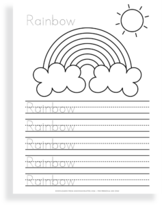 Rainbow Coloring Pages Kids Will Love