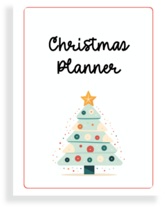 Free Printable Christmas Planner