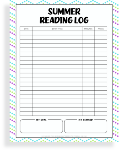 34 Summer Reading Logs (Free Printables)