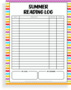 34 Summer Reading Logs (Free Printables)