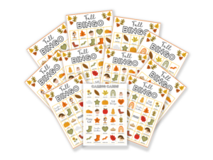 Free Printable Fall Bingo Cards