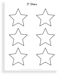 38 Printable Star Templates for Crafts and More