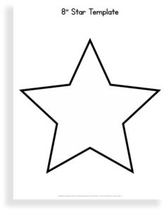 38 Printable Star Templates for Crafts and More